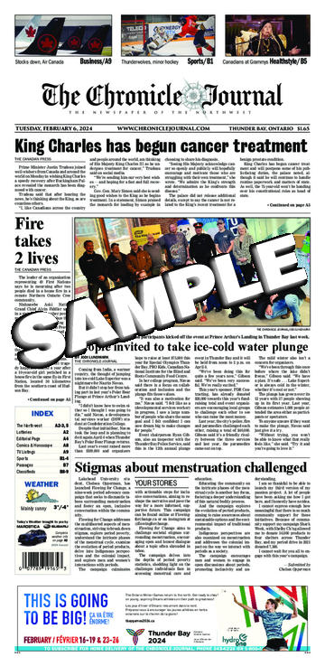 The Chronicle-Journal - Tuesday, February 6, 2024 - A-01 | The ...